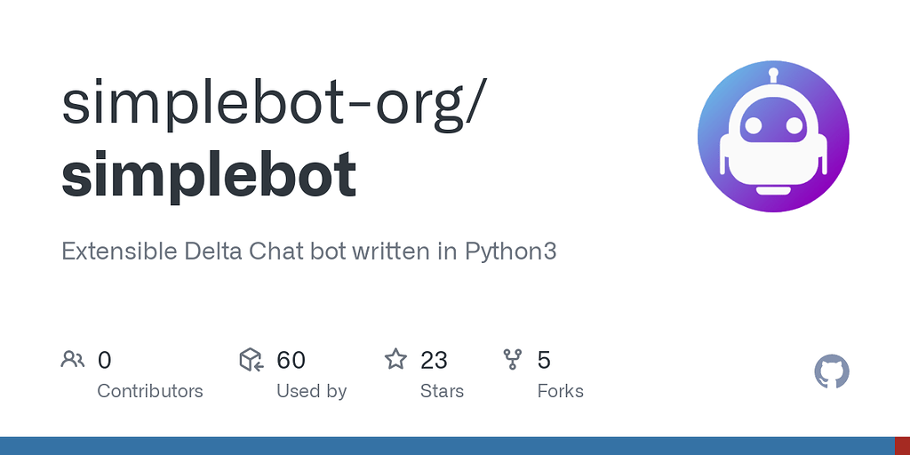 SimpleBot public instances list - Bots - Delta.Chat